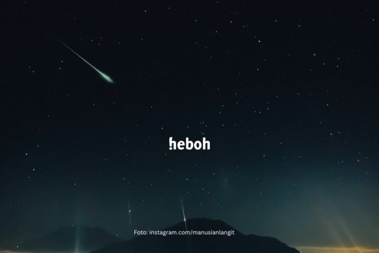 Robi Adam Kembali Bagikan Foto-Foto Planet, Galaksi hingga Hujan Meteor ...